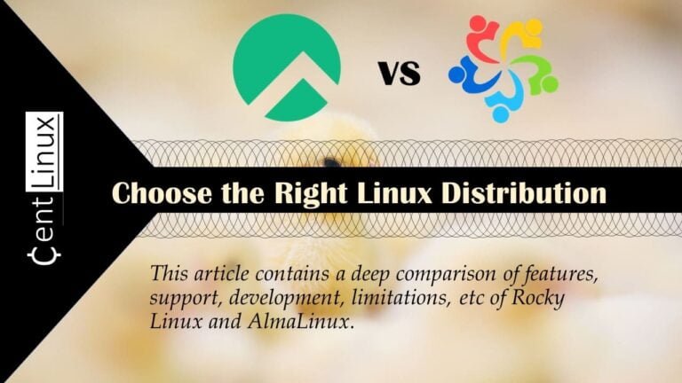 Rocky Linux vs AlmaLinux: Choose the Right Distribution | CentLinux