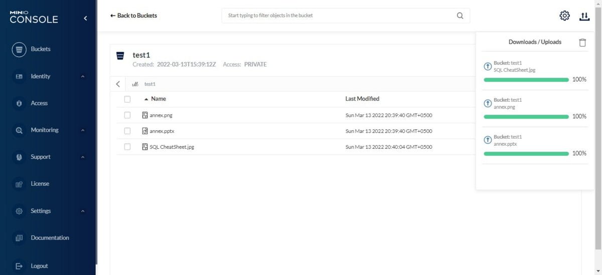Install Minio Object Storage On Rocky Linux 8 Centlinux